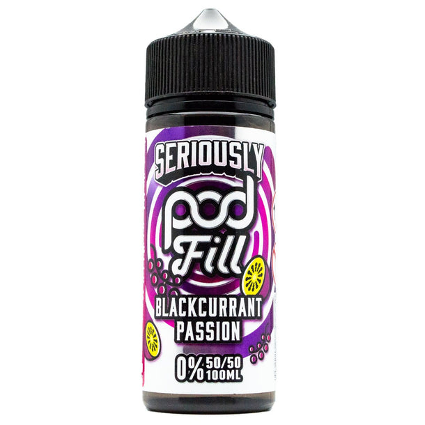 Blackcurrant Passion 100ml Shortfill By Seriously Pod Fill – Prime Vapes UK