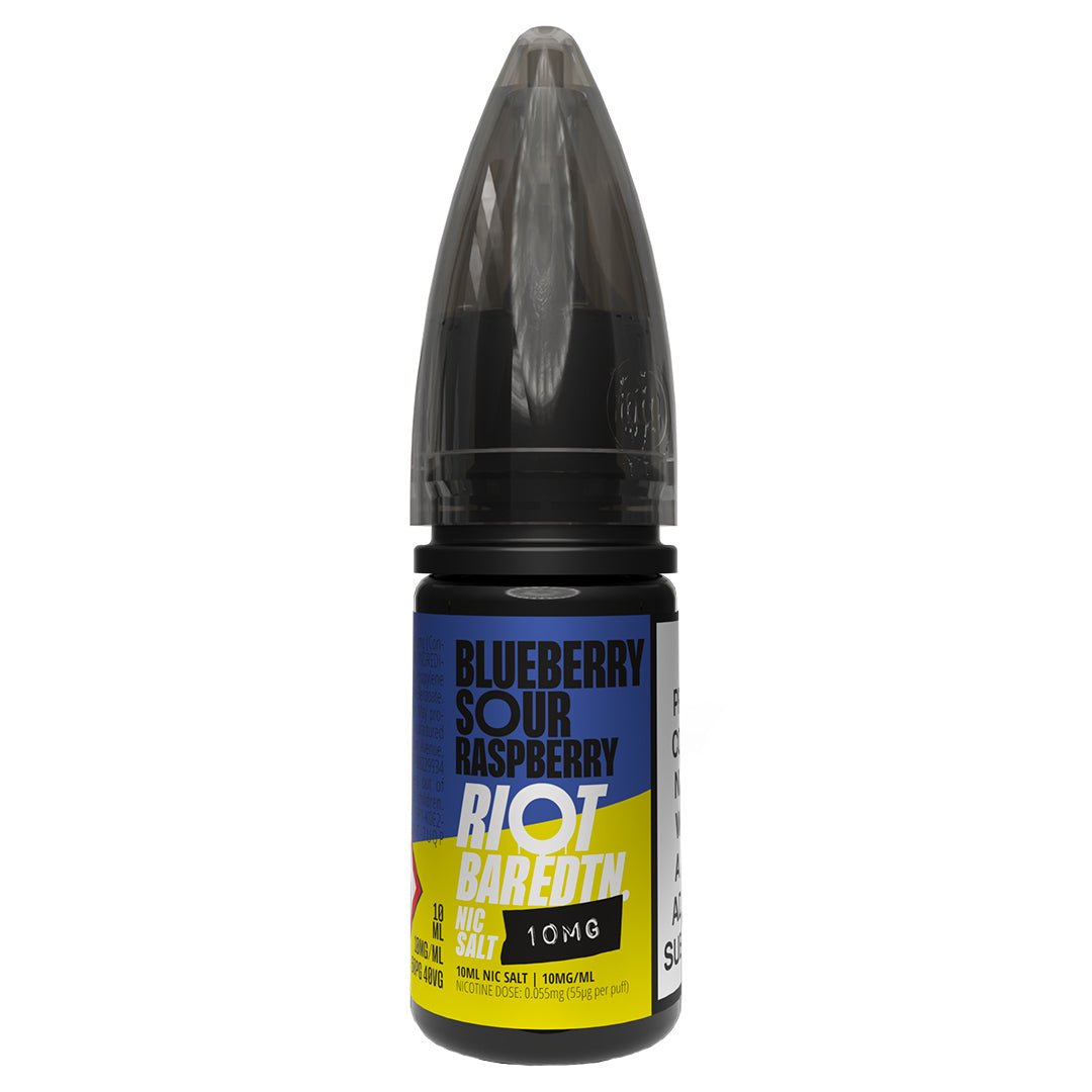 Blueberry Sour Raspberry BAR EDTN 10ml Nic Salt By Riot Squad – Prime ...