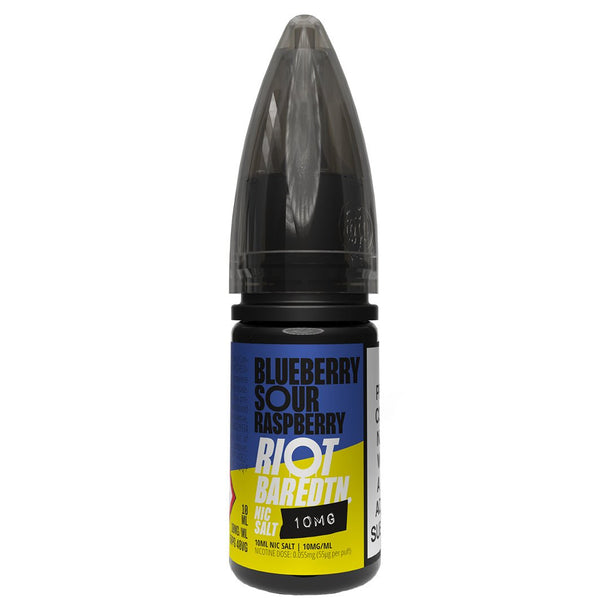 Blueberry Sour Raspberry BAR EDTN 10ml Nic Salt By Riot Squad – Prime ...