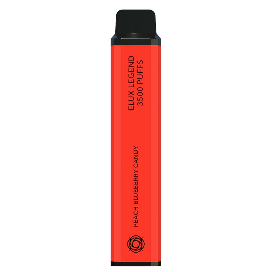 Peach Blueberry Candy Disposable Vape By Elux Legend 3500 – Prime Vapes UK
